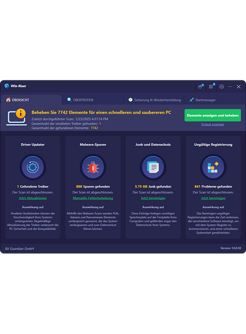 Win Riser – Softwarezirkel